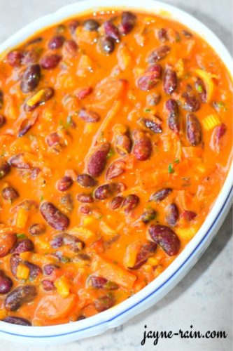 African Bean Stew Recipe - Jayne Rain